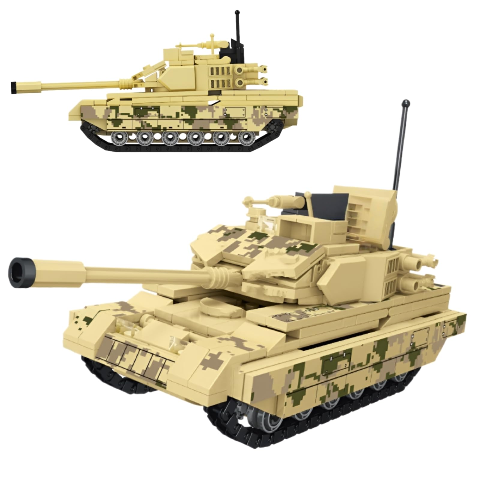 Amazon.com: WULOBOOI WW2 Army VT-4 Tank Toys Building Blocks Set, Adult ...