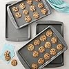 Amazon.com: Wilton Ever-Glide Non-Stick Cookie Baking Sheet Set, 4 ...