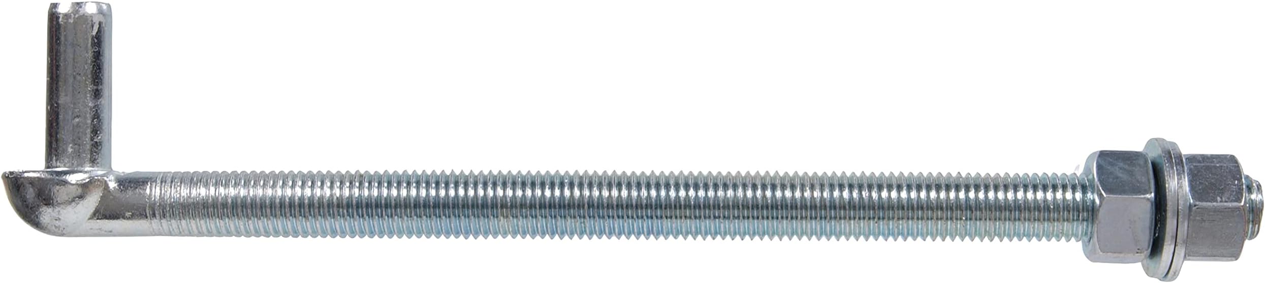 Amazon.com: Hardware Essentials Zinc Gate Bolt Hook 5/8" x 12", Steel ...