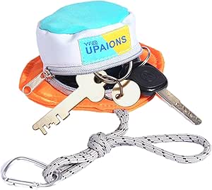 Amazon.com: Hat Shape Coin Pouch Bag - Keychain Hat Wallet Purse ...