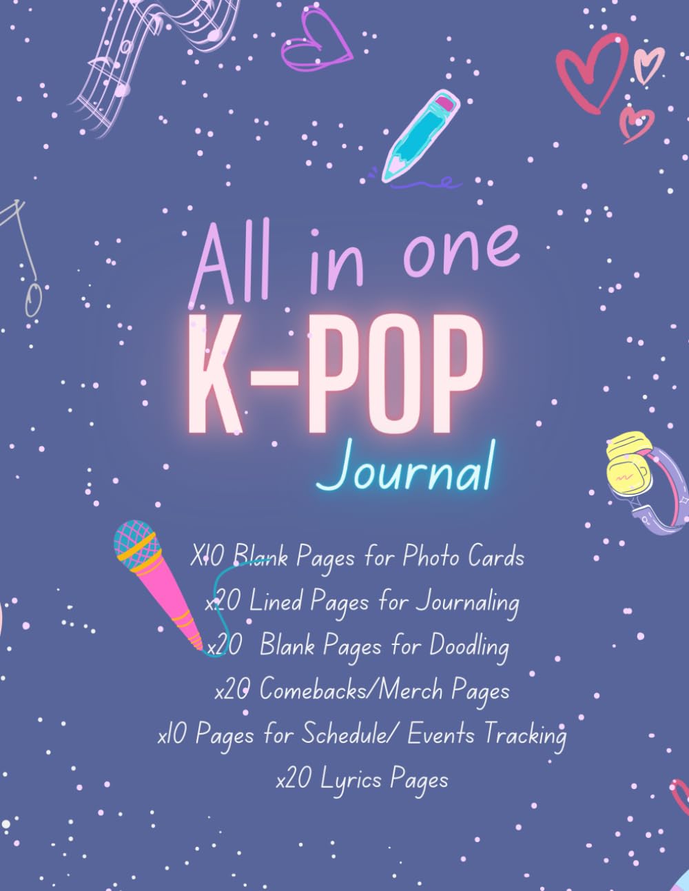 Amazon.com: Korean Kpop Music Journal and Members Photo Cards Merch for ...