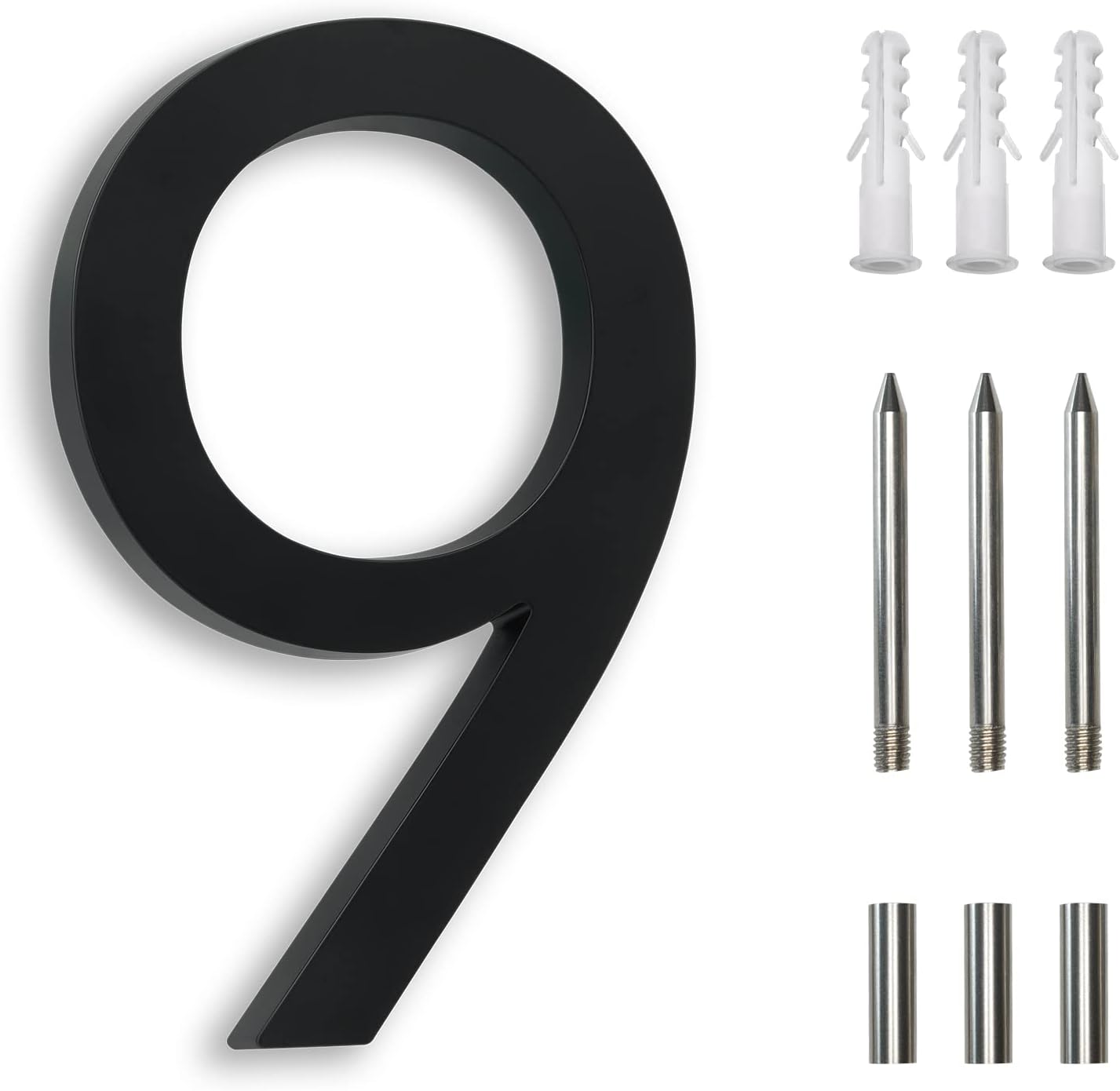 Amazon.com: 7 Inch Address Numbers for Houses, Modern House Numbers for ...