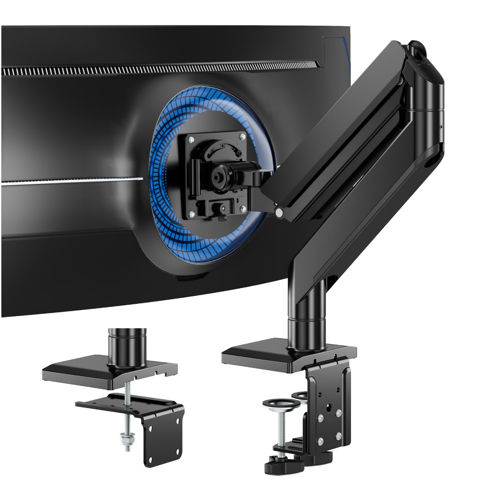 Amazon.com: HIPPOFLEX Heavy Duty Ultrawide Monitor Arm for 49 inch ...