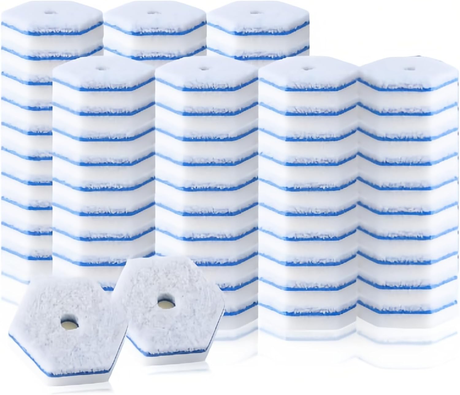 Amazon.com: 70 Counts Toilet Bowl Cleaner Wand Refill Pads - Disposable ...