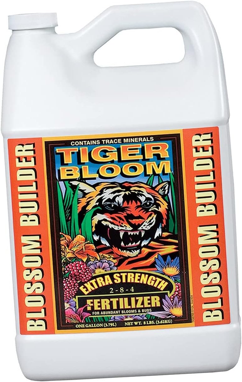 Amazon.com : Hydrofarm FX14020, 1 Gallon Tiger Bloom Fertilizer : Fox ...