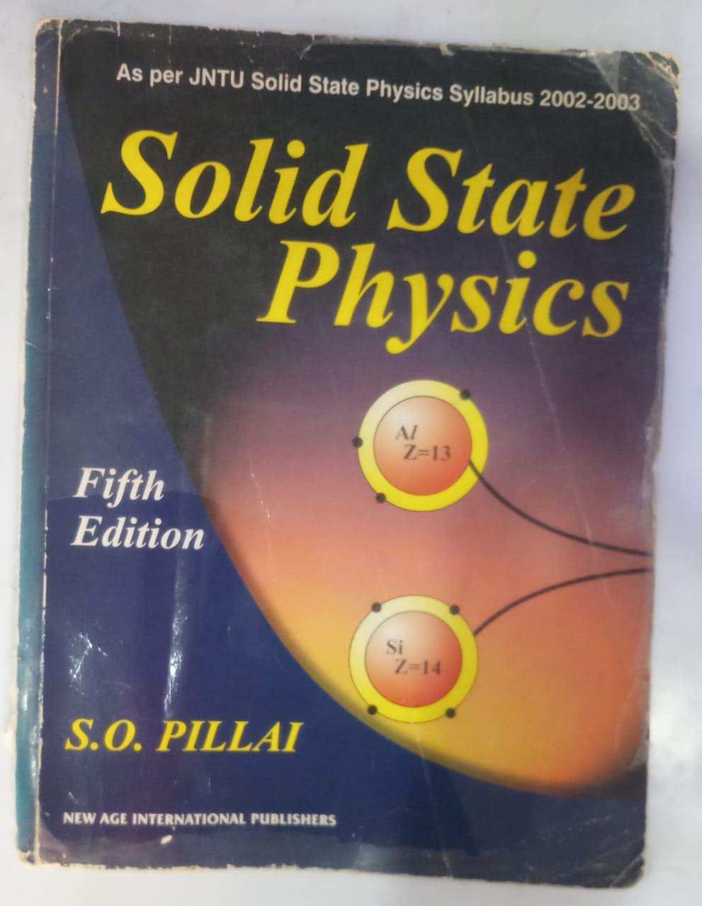 Solid State Physics : Pillai, S.O.: Amazon.in: Books