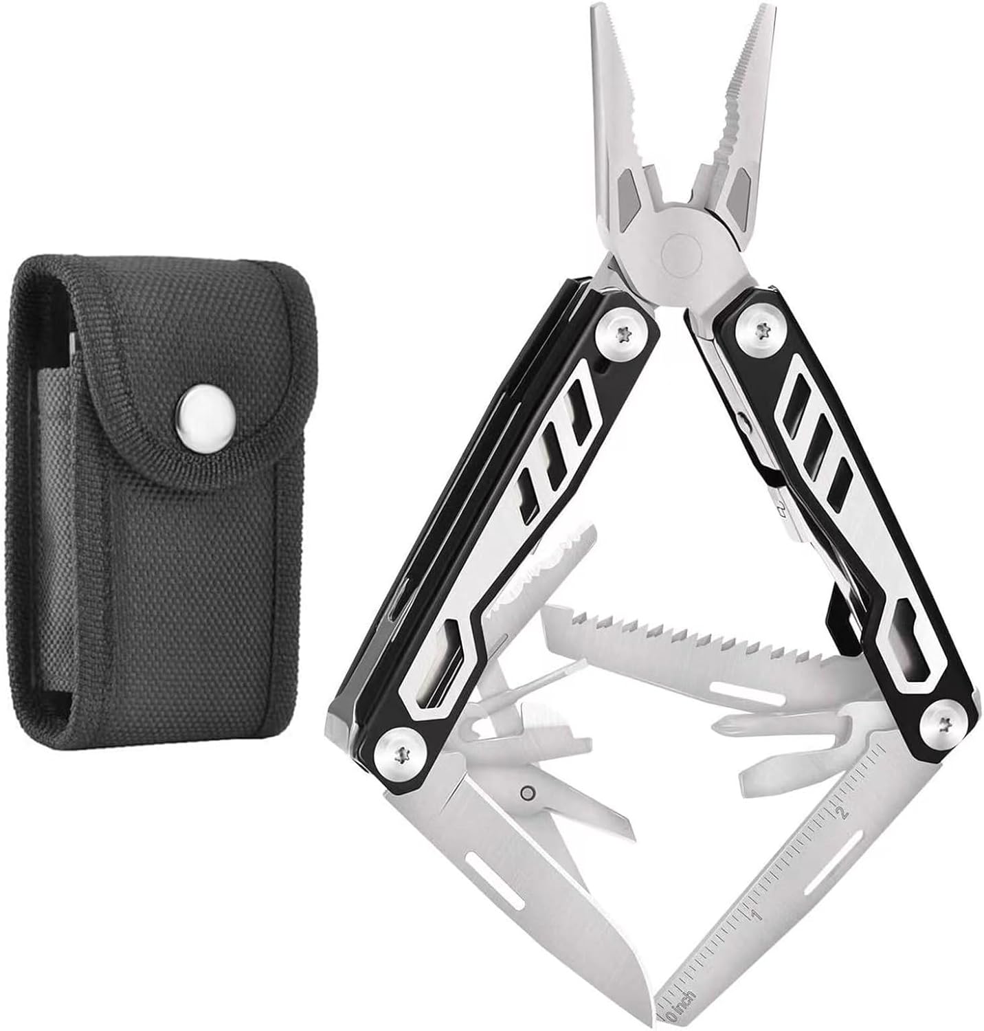 WESTLEY Multitool, 15-in-1 Multi-Tool, Gifts for Men, Camping Tools ...