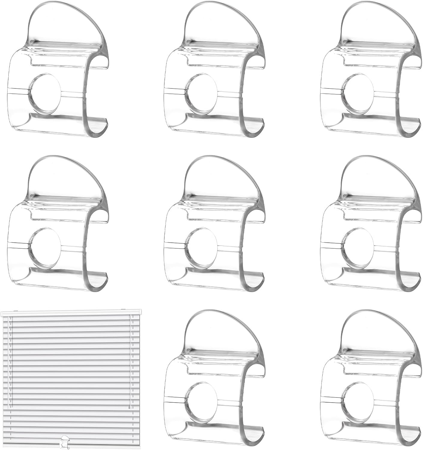 Amazon.com: 6PCS Cordless Pleated Window Shades Handle, Blinds Cordless ...