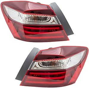 Amazon.com: Parts N Go Driver & Passenger Side Tail Light Set For 2016 ...