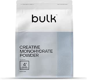 Bulk Creatine Monohydrate Powder 500g | Micronised Creatine Supplement ...
