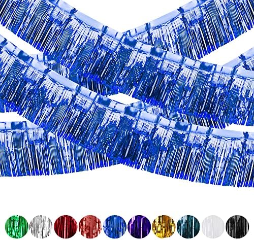 Amazon.com: Blukey Black Parade Float Foil Fringe Skirting Decorations ...
