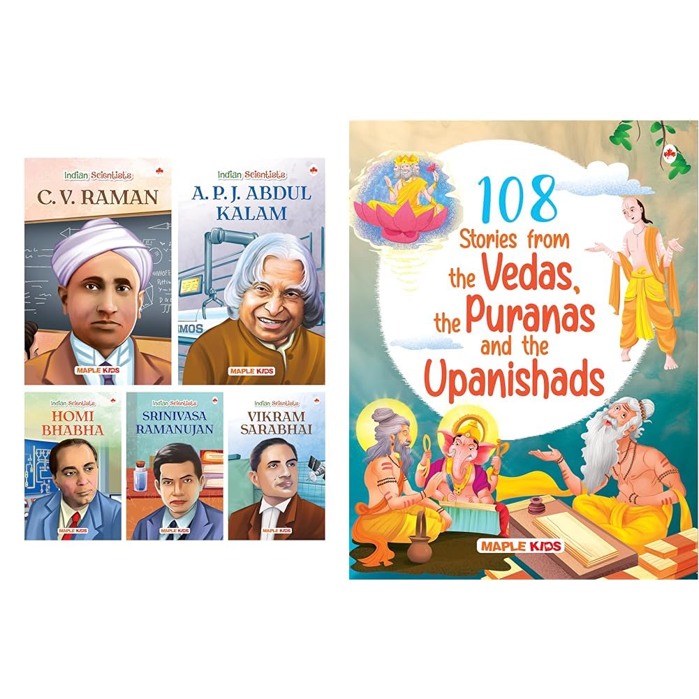 Story Books for Kids (Set of 5 Books) - Indian Scientists - Biographies ...