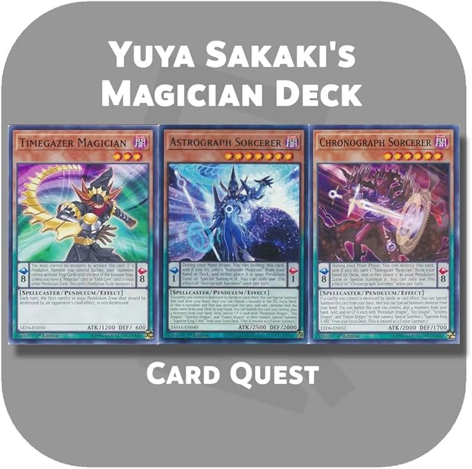Amazon.com: Complete Custom Deck for Yu-Gi-Oh! ARC-V - Yuya Sakaki's ...