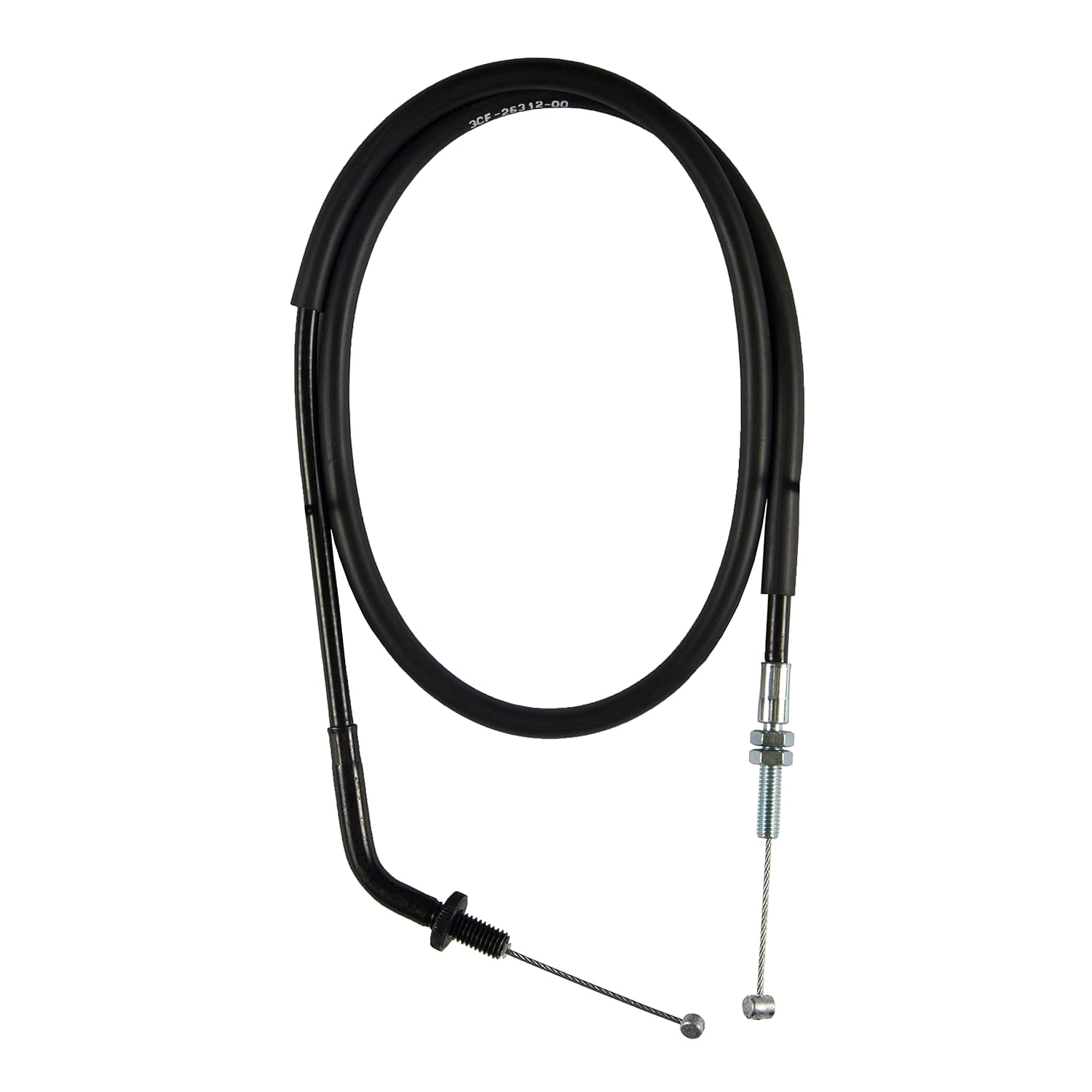 Motorcycle Control Cable Throttle Cable B (PUSH) Compatible with Yamaha ...