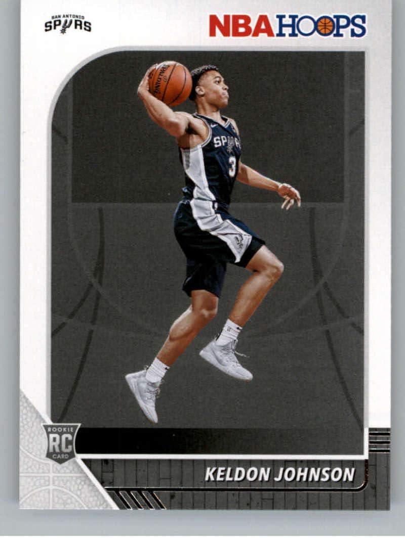 Amazon.com: 2019-20 NBA Hoops Basketball #224 Keldon Johnson San ...