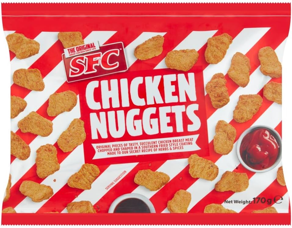 SFC Chicken Nuggets 170g x Pack of 3 : Amazon.co.uk: Grocery