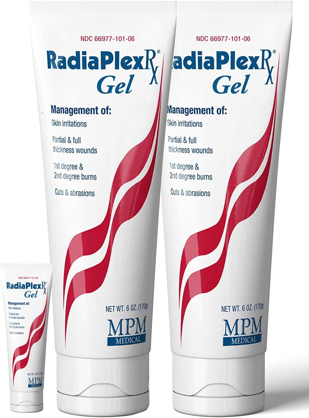 Amazon.com: MPM Medical Radiaplex Rx Wound Gel Dressing with Hyaluronic ...