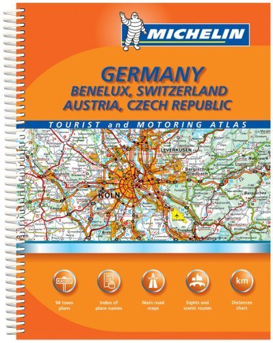 Michelin Germany/Benelux, Switzerland, Austria, Czech Republic Tourist ...