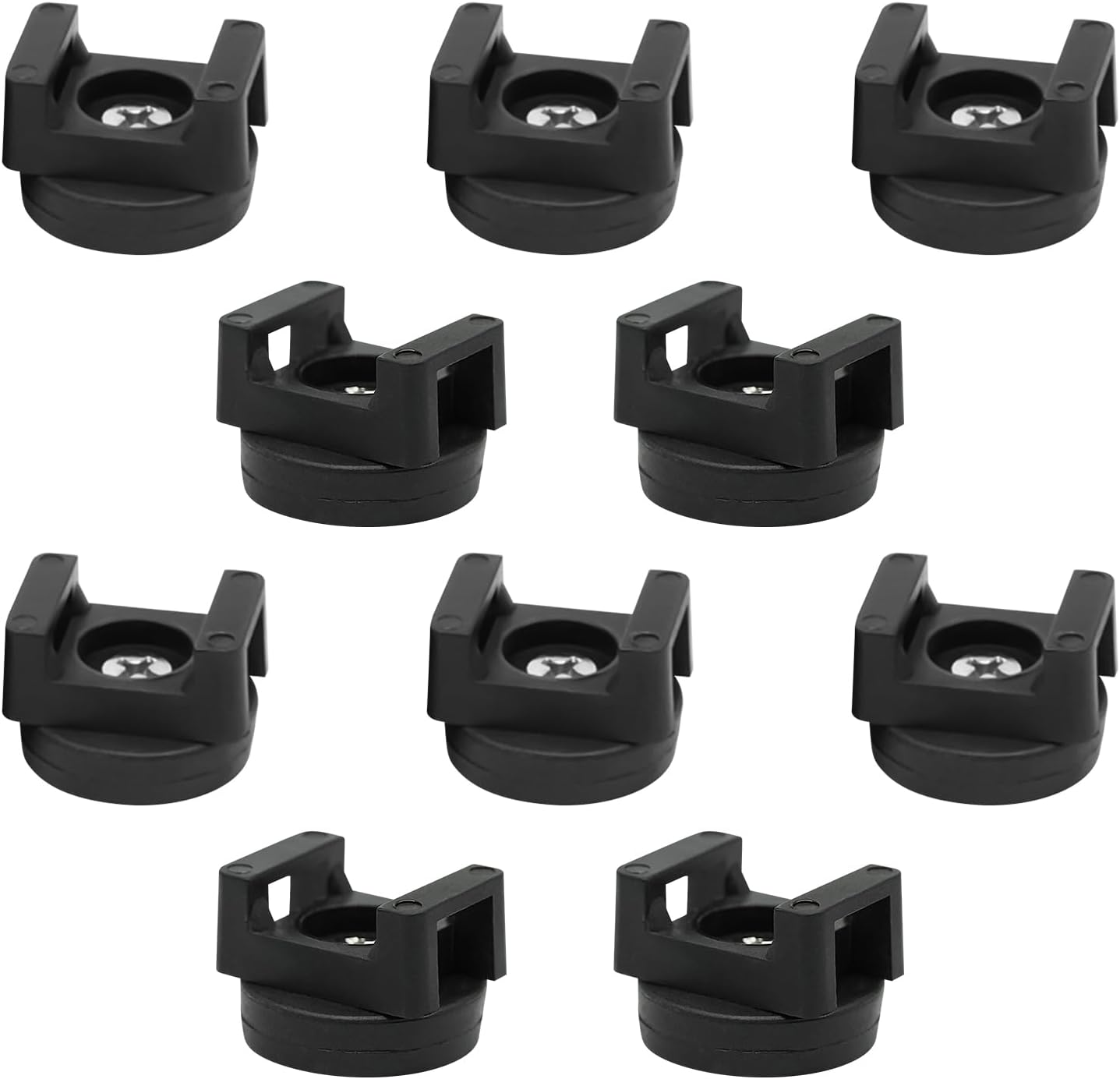 Mag Daddy Magnetic Cable Tie Mount - Small (Pack of 10, Black) : Amazon ...
