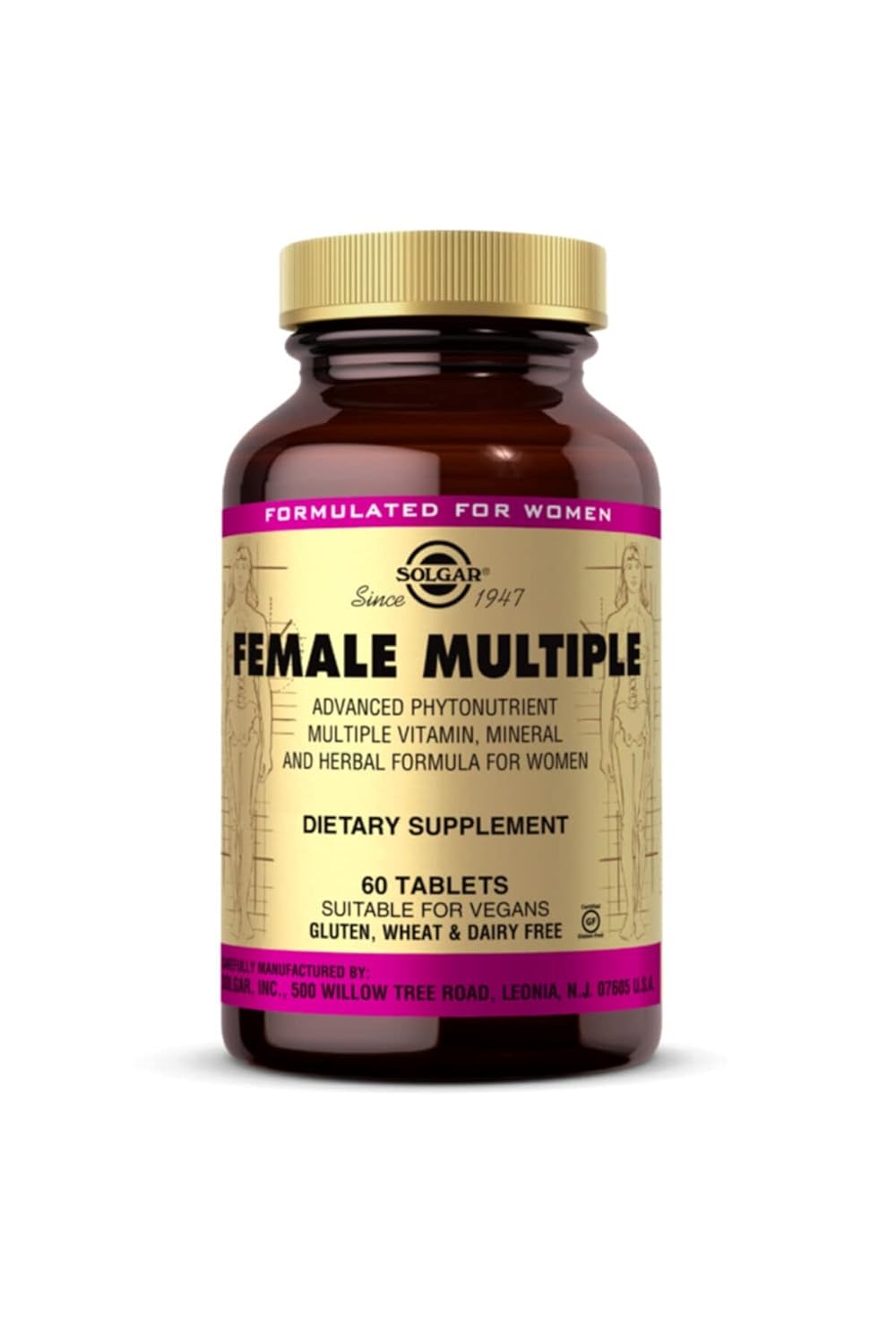Amazon.com: SOLGAR Female Multiple, 60 EA