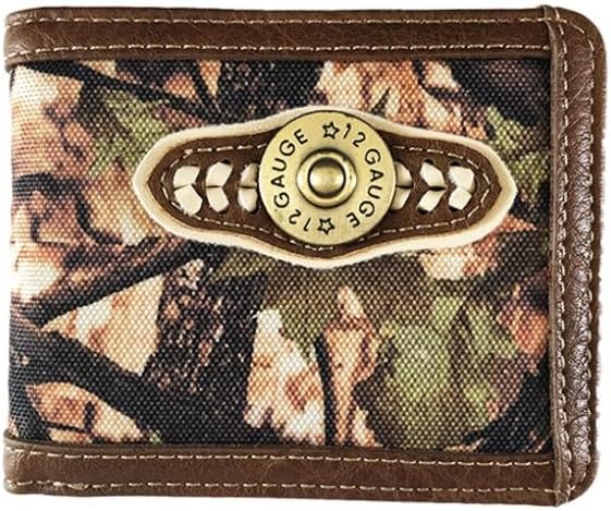 Amazon.com: Royal West #1 Bullet Mens Wallet Western Bifold Style W035 ...