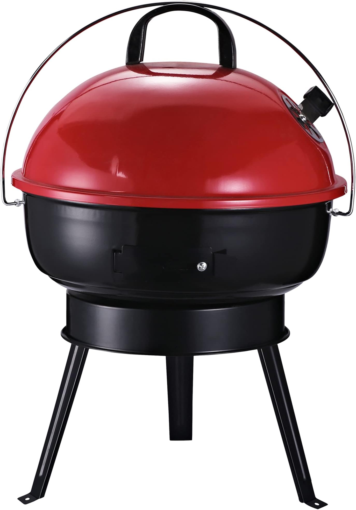 Outsunny Portable Small Charcoal Grill Barbecue BBQ Mini Tabletop ...