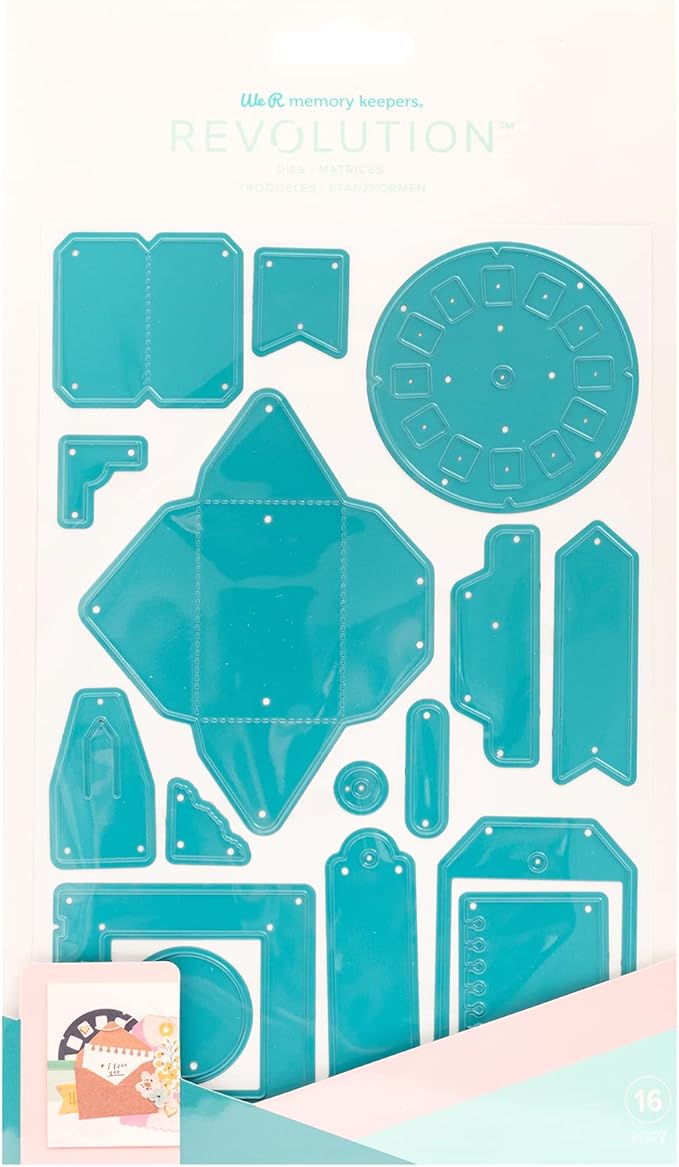 Amazon.com: We R Memory Keepers Revolution DIE, Eclectic Vintage