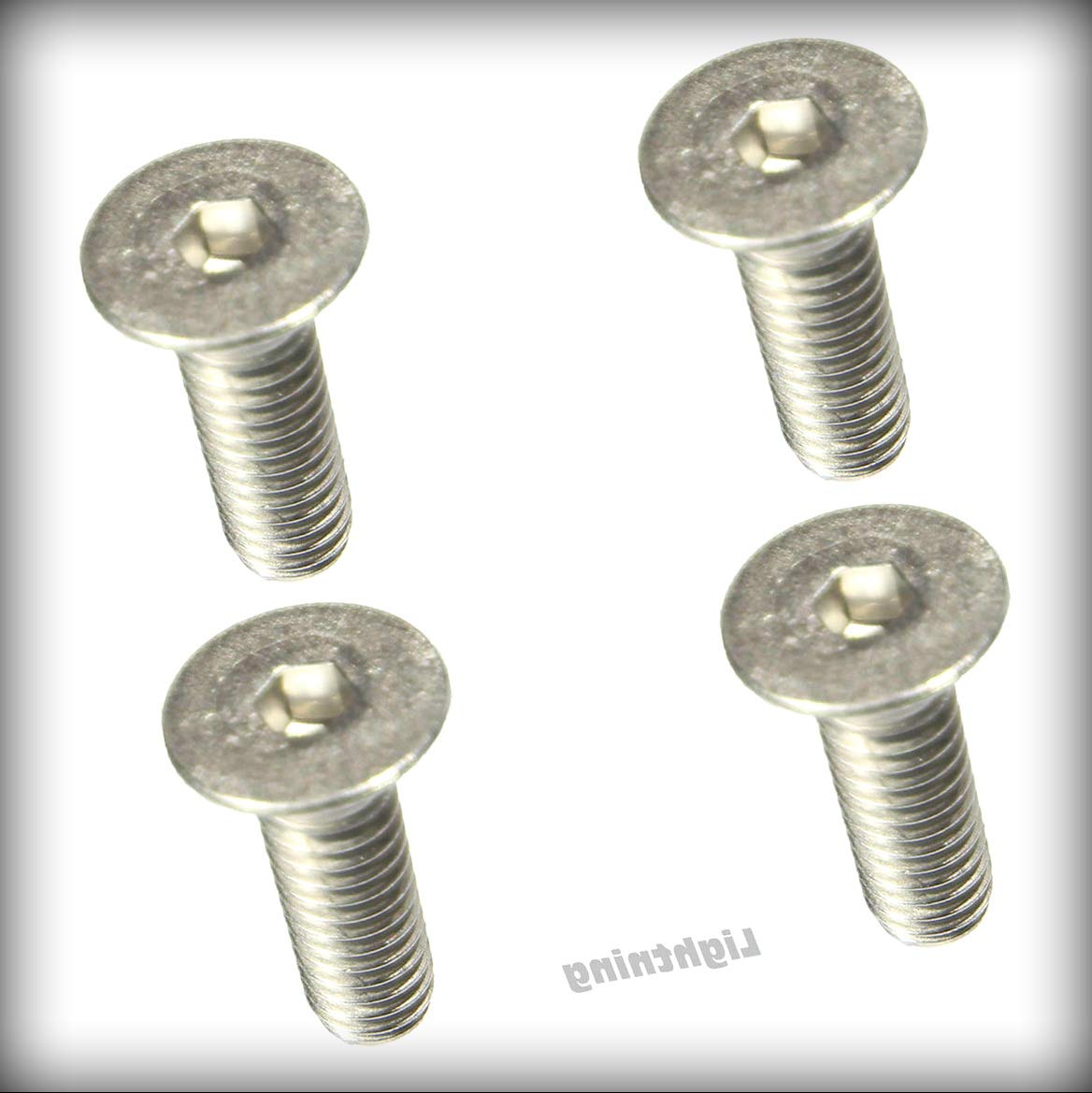 New Pack of 50 Pcs Flat Head Socket Cap Machine Screw Allen 316 ...
