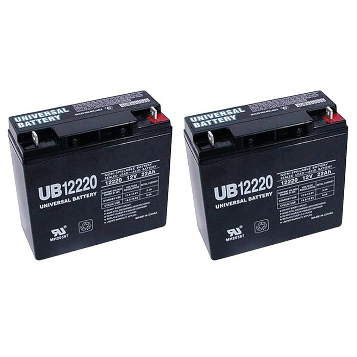 Buy Universal Power Group 12V 22AH 6FM22 6-FM-22 Sealed Lead Acid ...