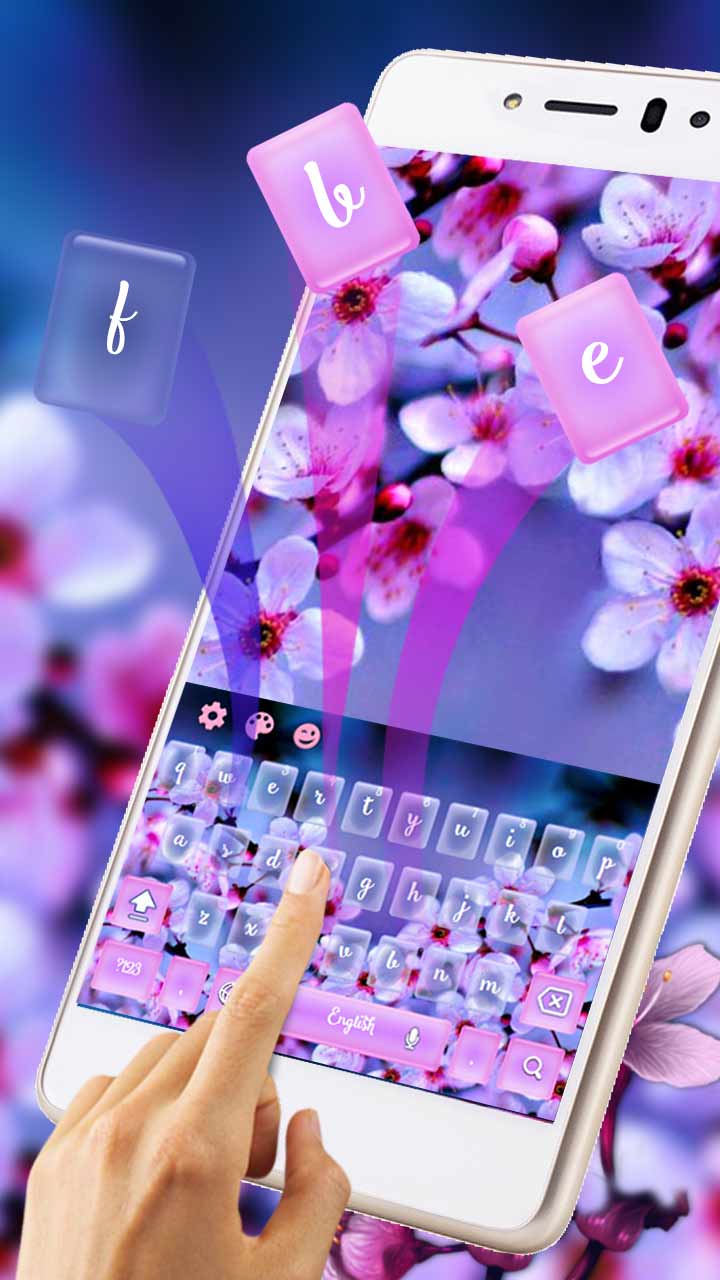purple Sakura blossom Keyboard - App on Amazon Appstore