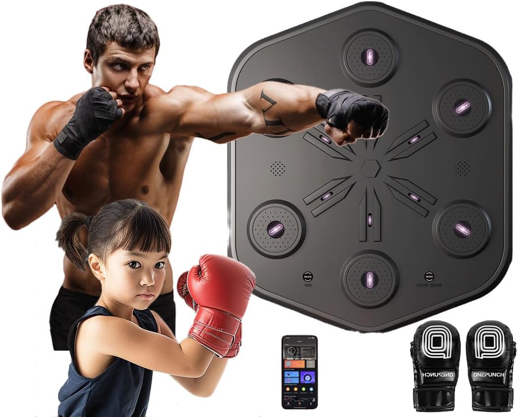 Amazon.com : ONEPUNCH Smart Boxing Machine with APP, Boxing Equipment ...