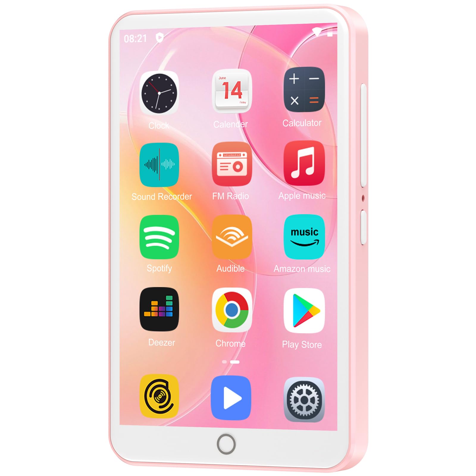 80GB MP3-speler met Bluetooth en WiFi, MP3- en MP4-muziekspeler, Oilsky ...