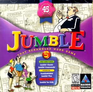 Amazon.com: Jumble: That Scrambled Word Game, 45th Anniversary Edition ...