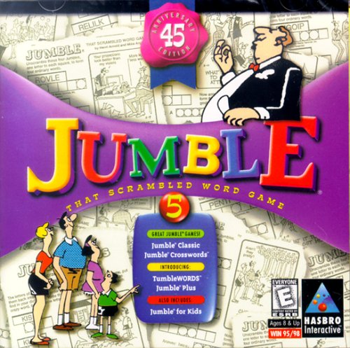 Amazon.com: Jumble: That Scrambled Word Game, 45th Anniversary Edition ...
