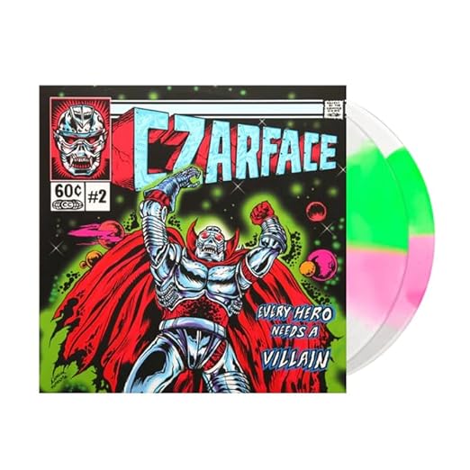 Czarface - Every Hero Needs A Villain - Exclusive Limited Edition Clear ...