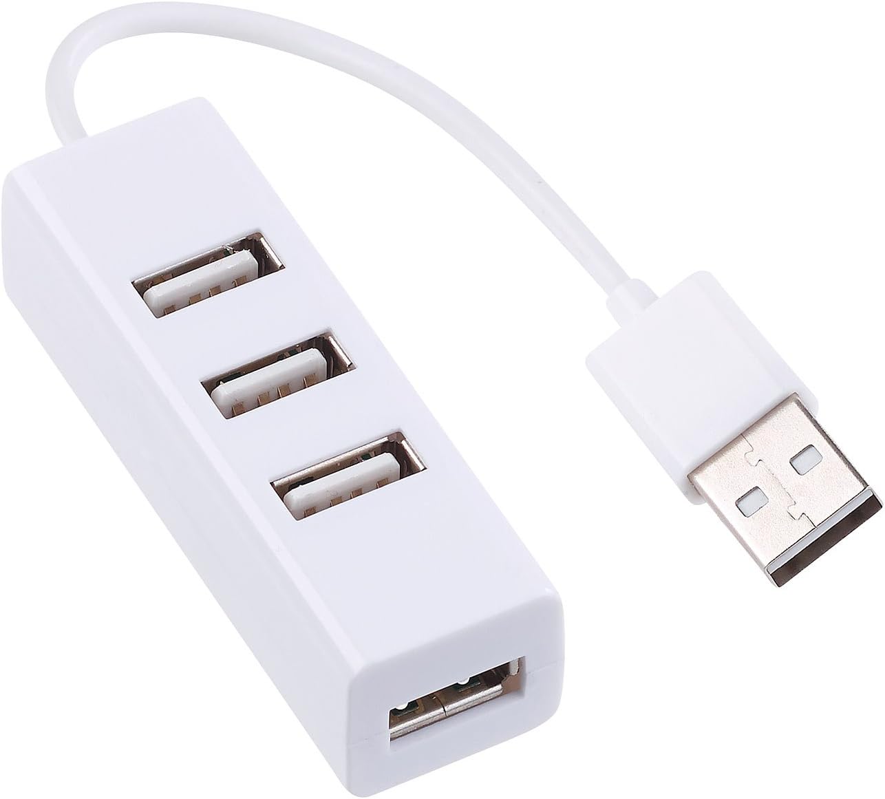 Xystec USB Mehrfachstecker: Superkompakter USB-2.0-Hub mit 4 Ports, bis ...