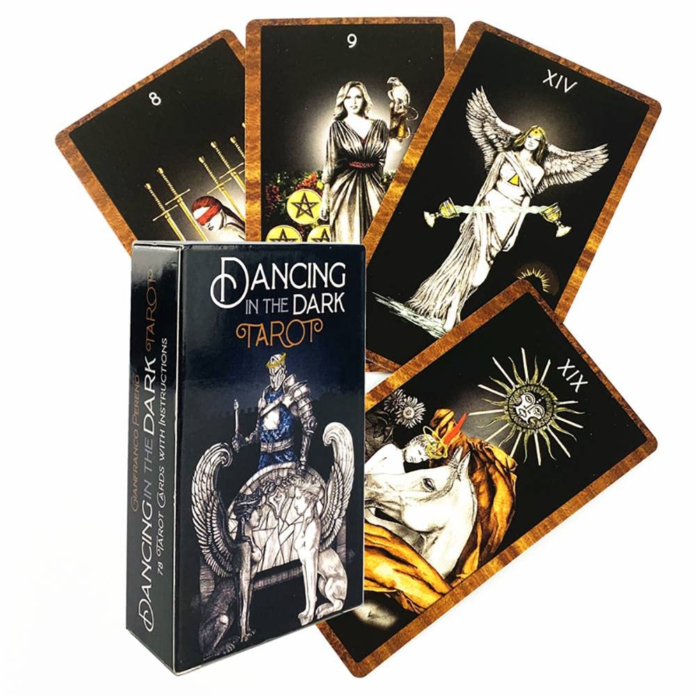 Amazon.co.jp: ダークタロットで踊る,Dancing in the Dark Tarot,tarot deck,Card Game ...