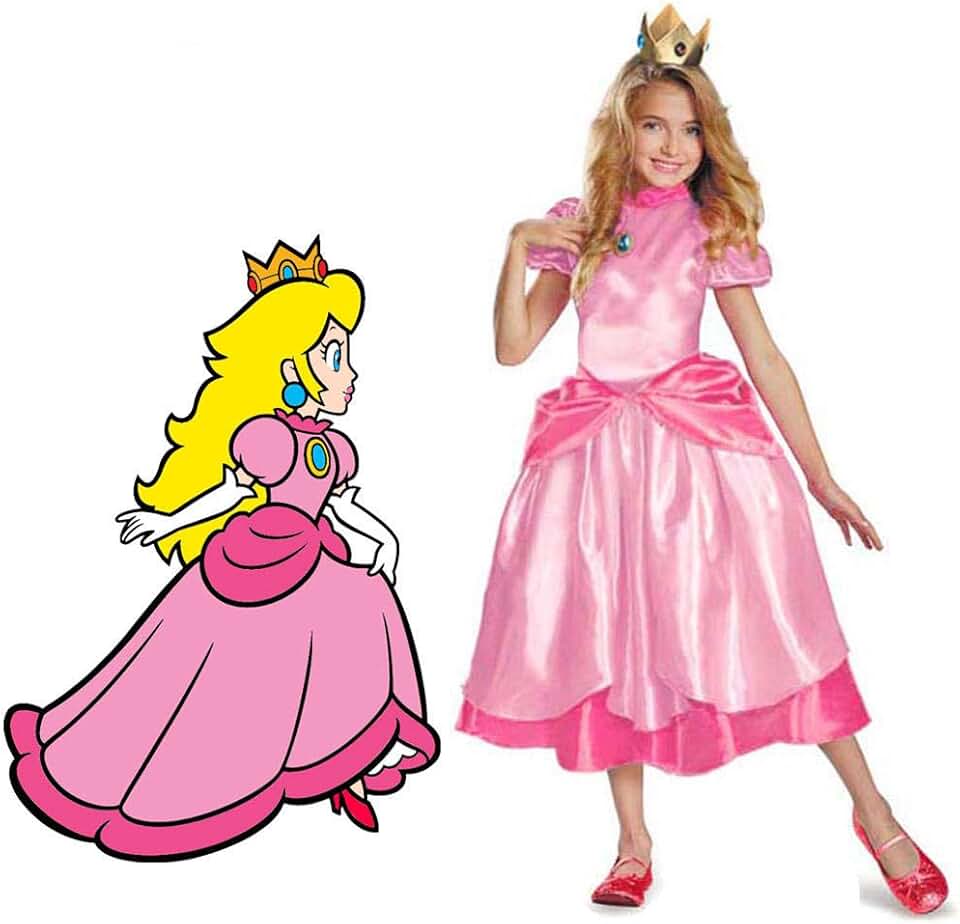 Amazon.co.uk: princess peach cosplay