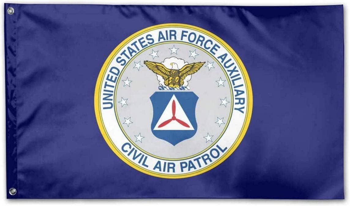Amazon.com : Civil Air Patrol Seal Flag 3x5 Ft Single Sided Print ...