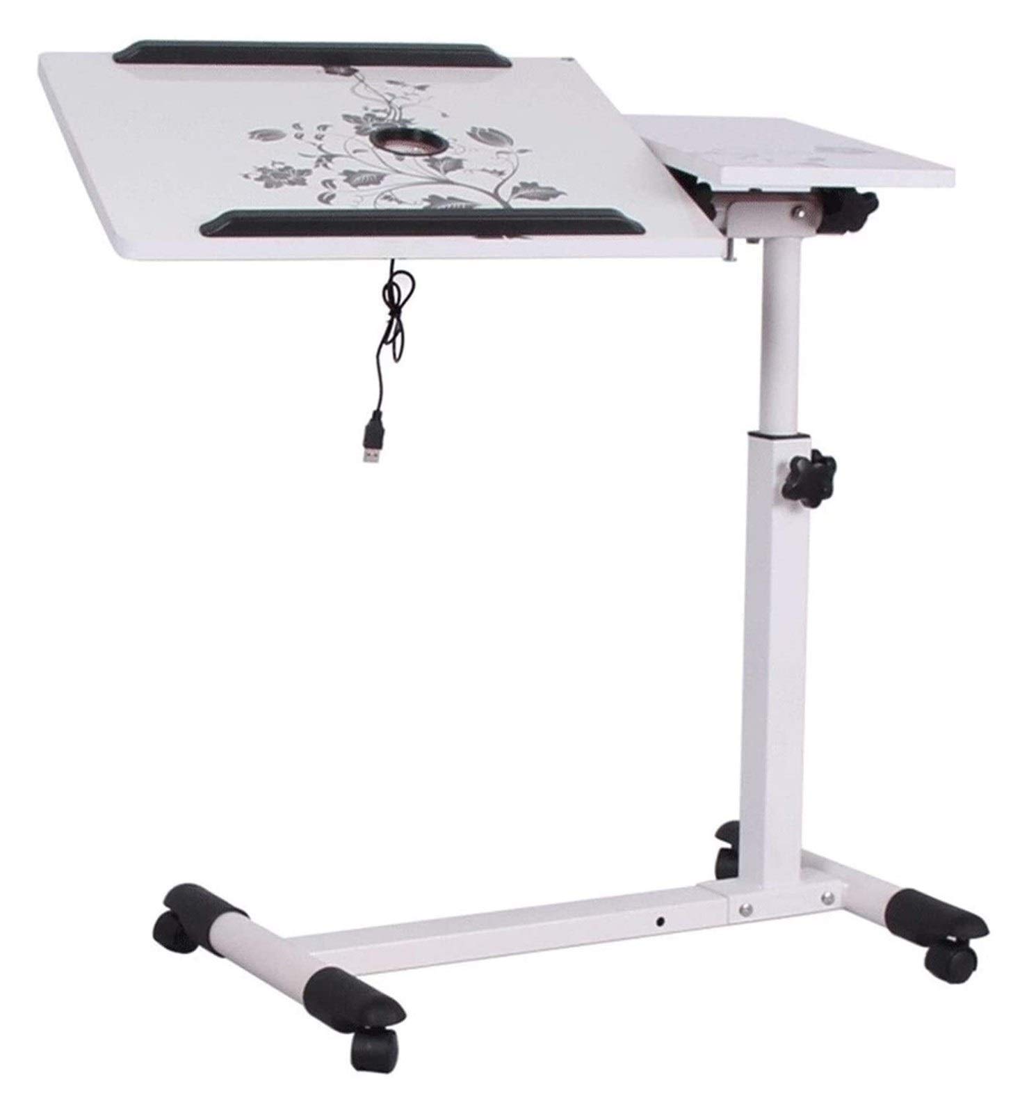 Buy Sofa Side End Tables Days Overbed Table Mobile Lap Table Cart with ...