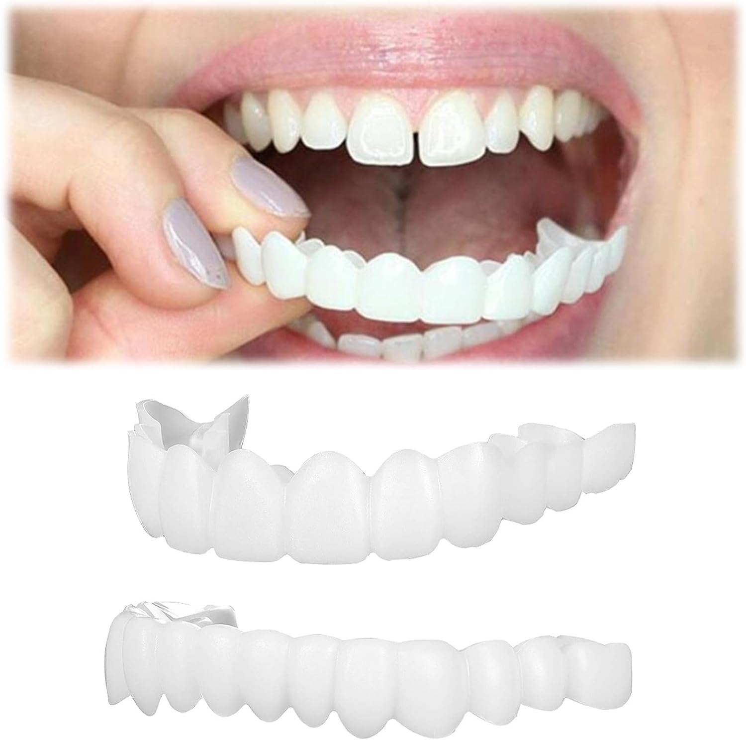 Dientes postizos fake teeth : Amazon.com.mx: Salud y Cuidado Personal