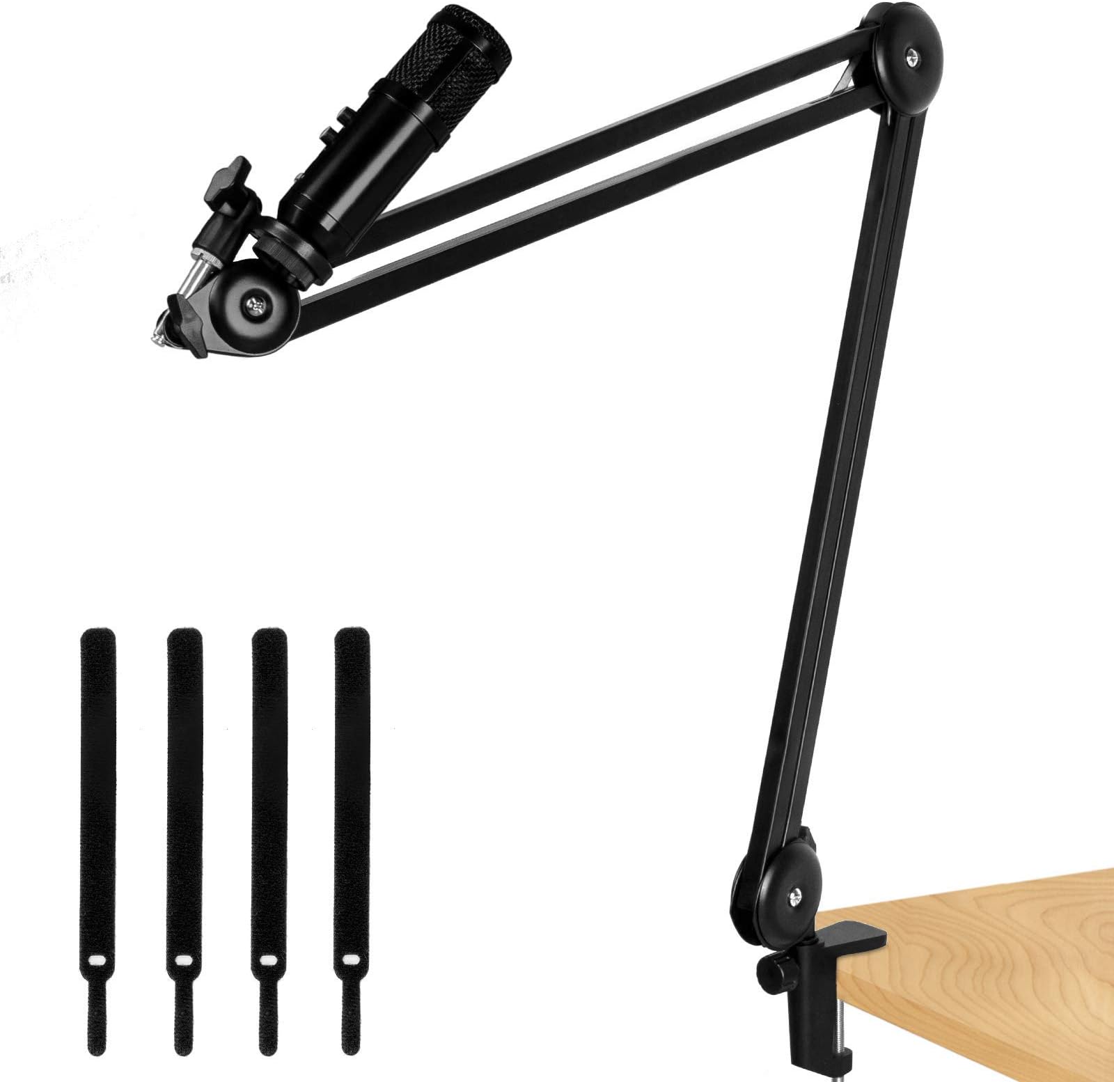 Amazon.com: PYLE-PRO USB Suspension Boom Microphone Stand - Adjustable ...
