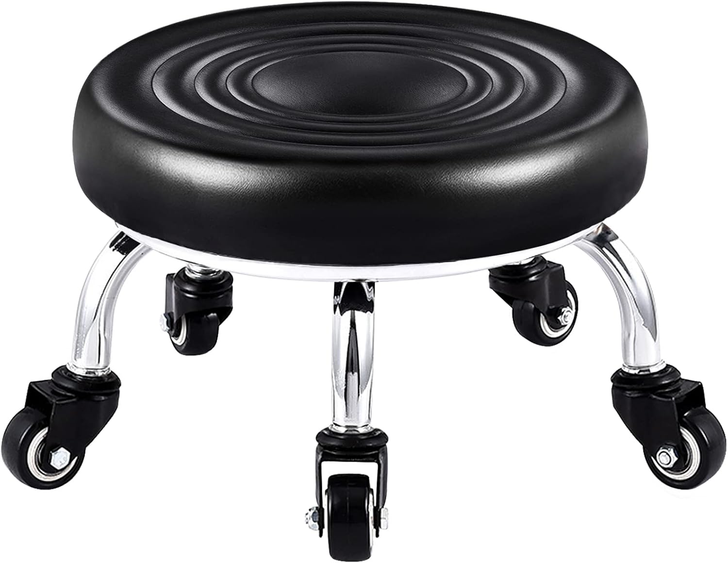 Amazon.com: Lorvain Low Stool with Wheels, Roller Seat Short Rolling ...