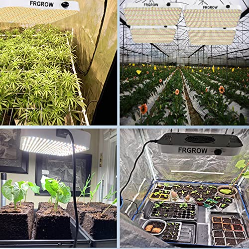 FRGROW LED Grow Lights 1000W Dimmable, UV-IR Full Spectrum Plant ...