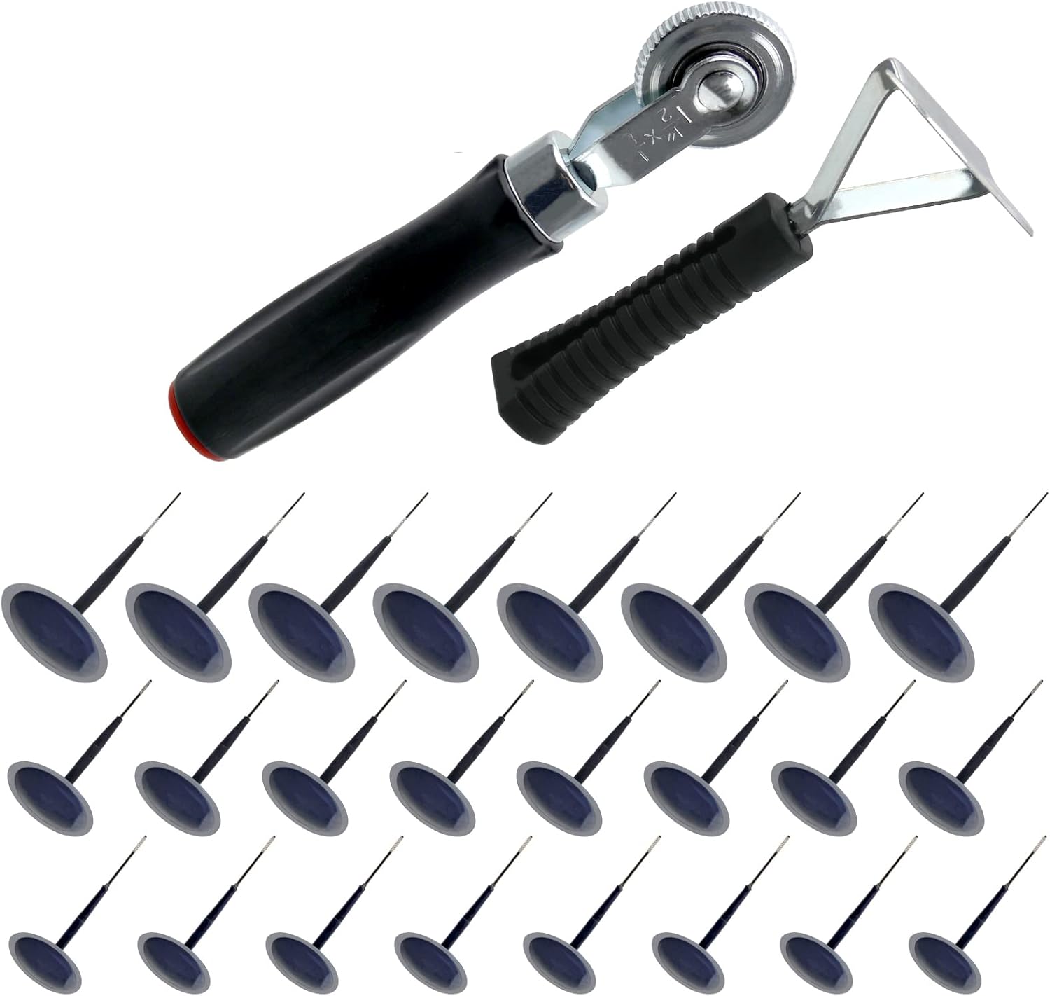 Amazon.com: Sporacingrts Tire Patch Repair Kit 26 Pcs, Including Tire ...