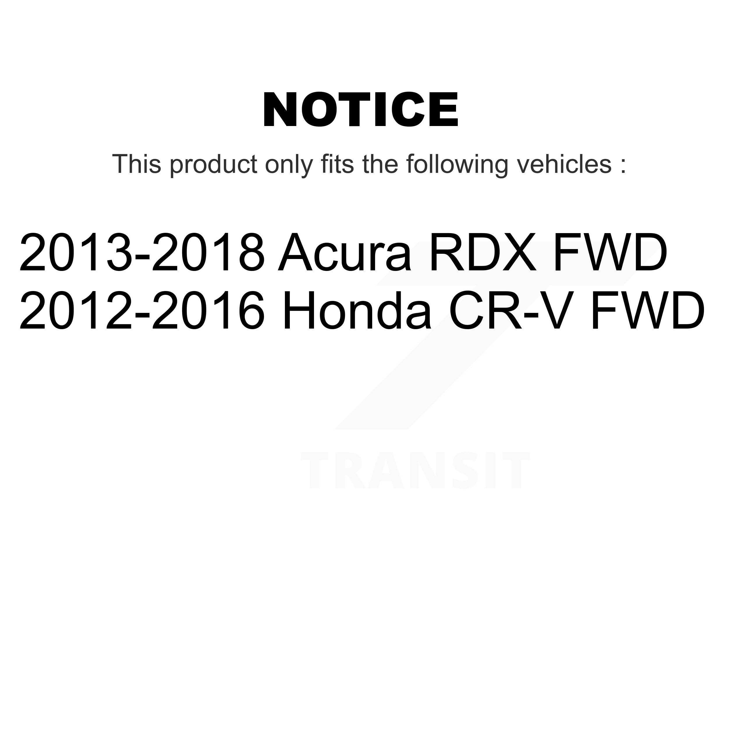 Snapklik.com : Kugel Rear Wheel Bearing Hub Assembly 70-512448 Replacement For Honda CR-V Acura ...