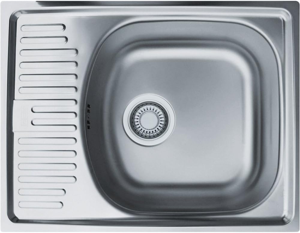 Franke Lavello in Acciaio Inox euto Star 611 – 56, di Seta Lucida, 1 ...