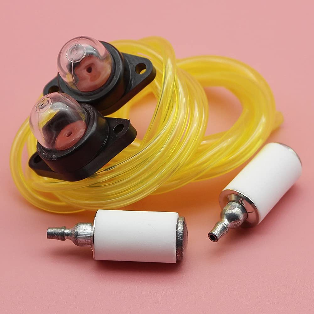 Buy ARYSIEER 2 Feet Fuel Line Hose Fuel Filter Snap in Primer Bulb Kit ...