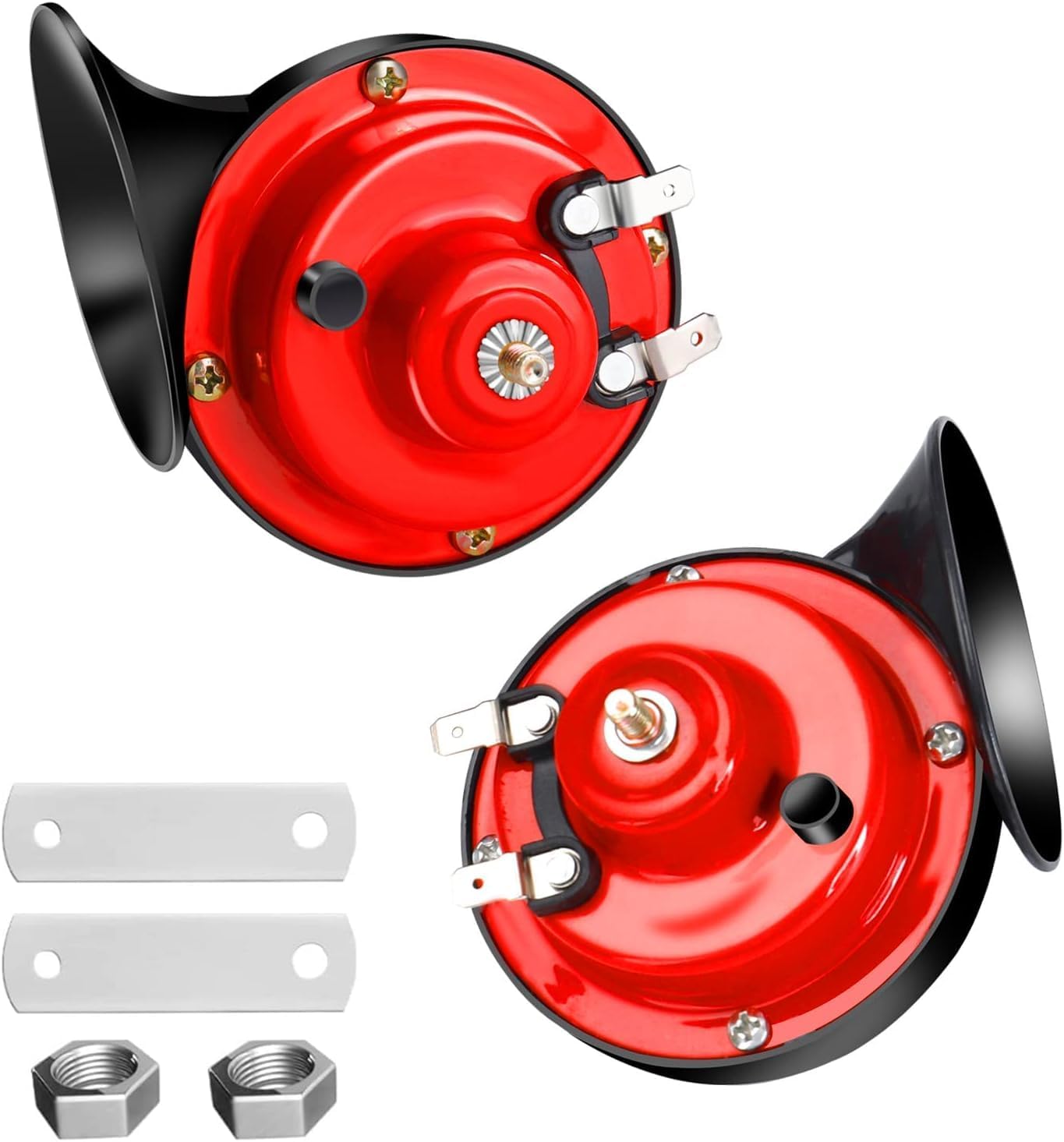 Amazon.com: RUIFENG 2 pcs 300 DB Extra Loud Train Horn for Truck Train ...