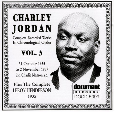 Amazon.com: Charley Jordan Vol. 3 (1935 - 1937) : Charley Jordan ...
